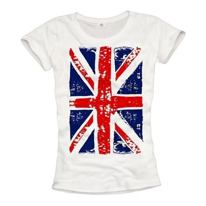 England Women's UNION JACK Great Britain United Kingdom UK T-Shirts ...