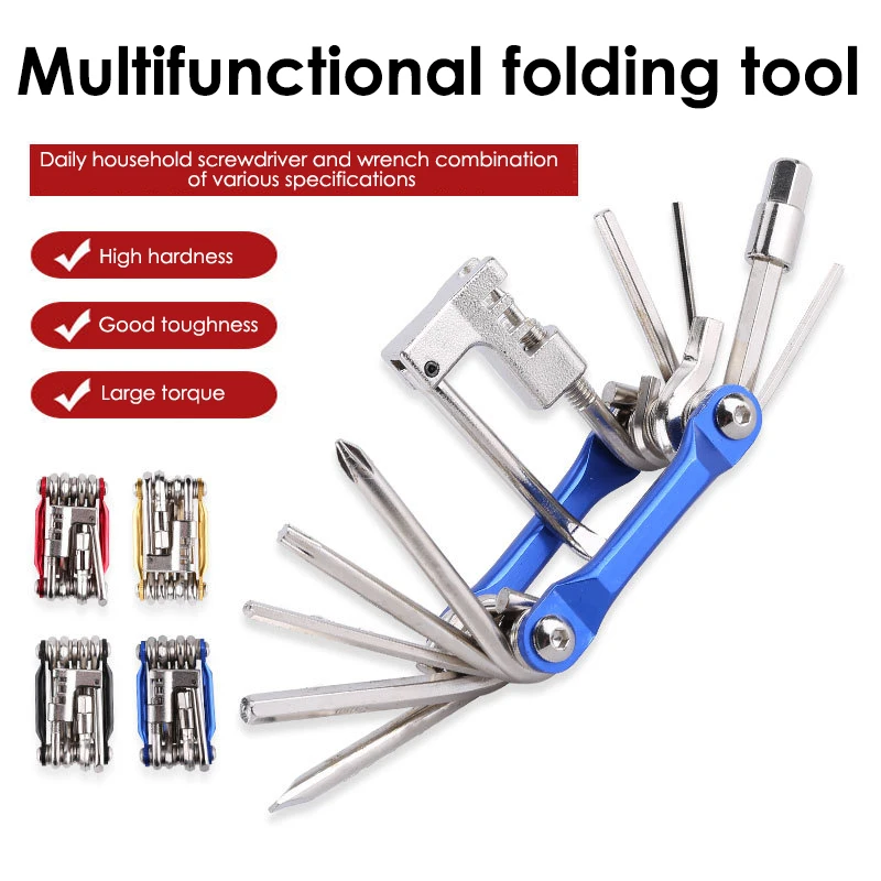 Multifunction-Bicycle-Repair-Set-Cycling-Tool-11-in-1-Bicycle-Repair ...