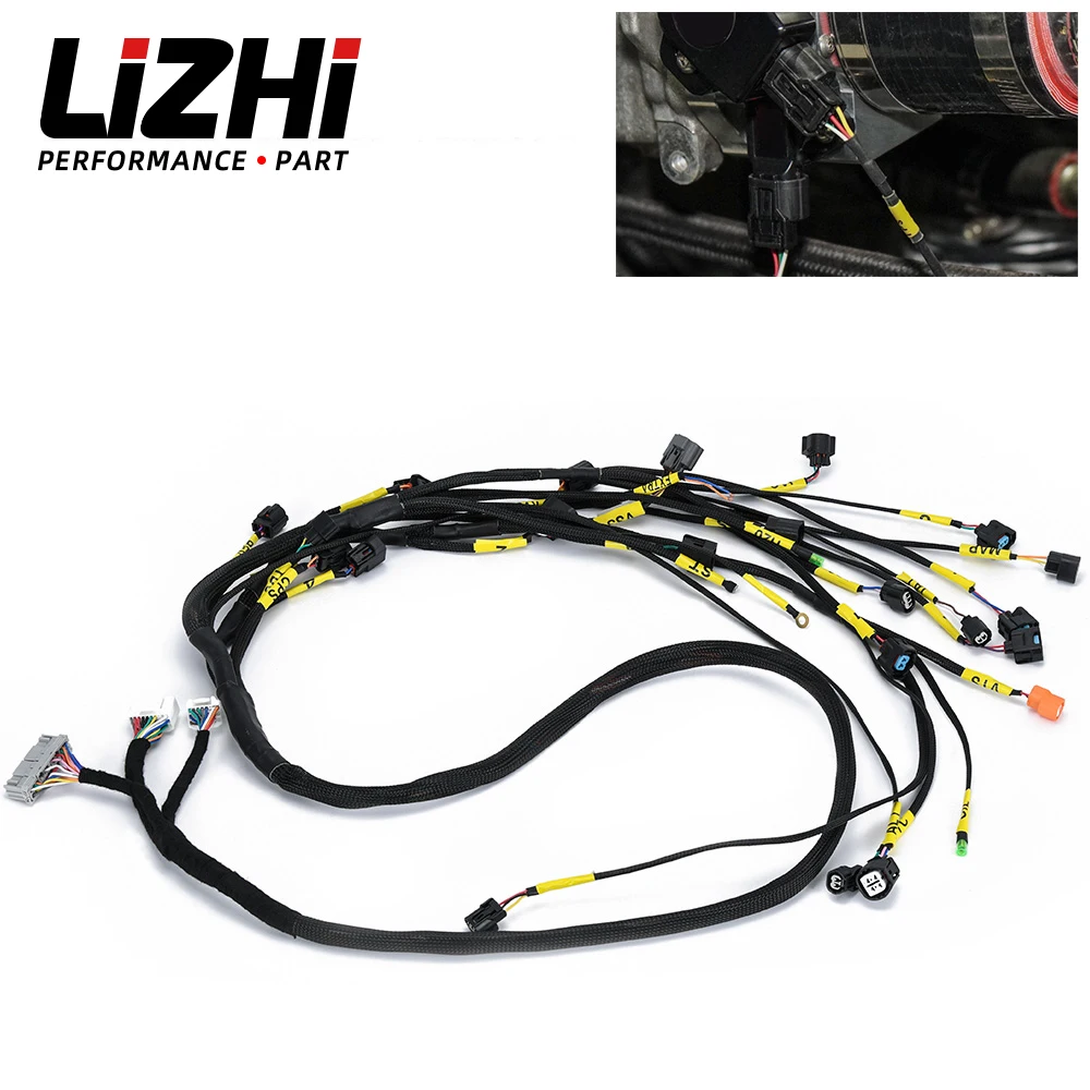 K20 K24 K-Series Tucked Engine Harness For Honda Acura K-Swap Integra ...