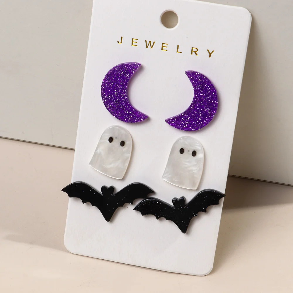 Purple Glitter Ghost