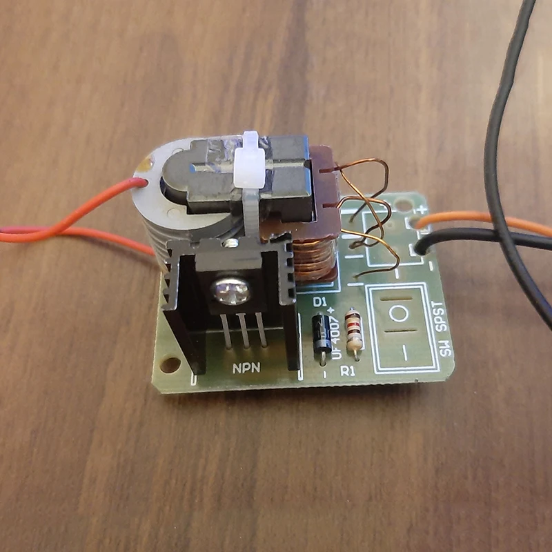 DIY Kit 15KV DC High Voltage Arc Ignition Generator Inverter Boost Step ...