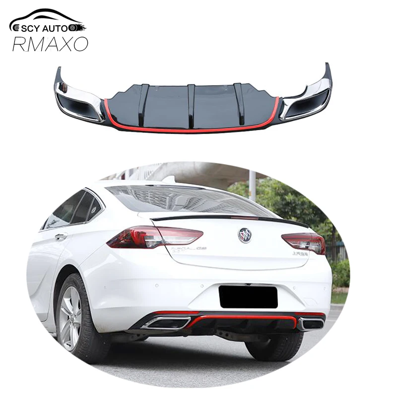 For-Opel-Insignia-Body-kit-spoiler-2017-2019-For-Opel-Insignia-ABS-Rear ...
