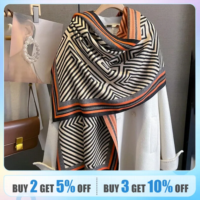 Women-Winter-Cashmere-Bufanda-Shawl-Scarf-Luxury-Print-Thick-Pashmina ...