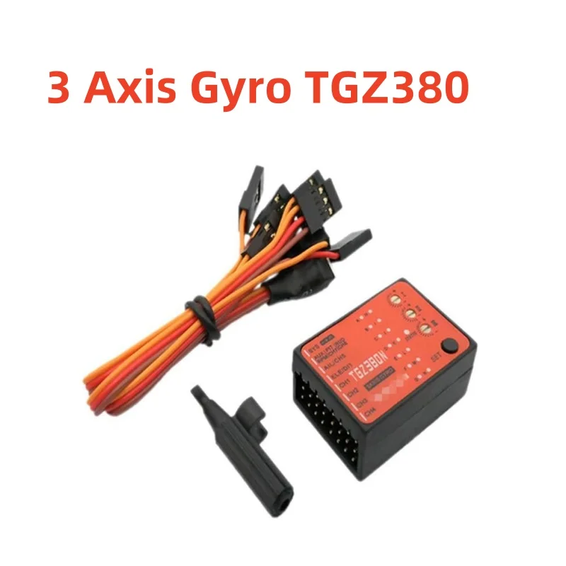 TGZ380N-3-Axis-Gyro-Flybarless-System-Gyroscope-W-Servo-Cable-For-Align ...