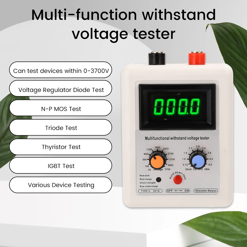 DC-50V-3700V-IGBT-Voltage-Capability-Transistor-Tester-Diode-N-P-MOS ...