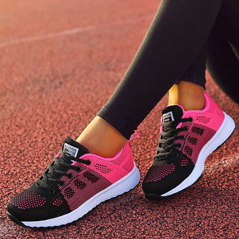 2024-New-Fashion-Breathable-Sneakers-For-Women-Plus-Size-Trainers ...