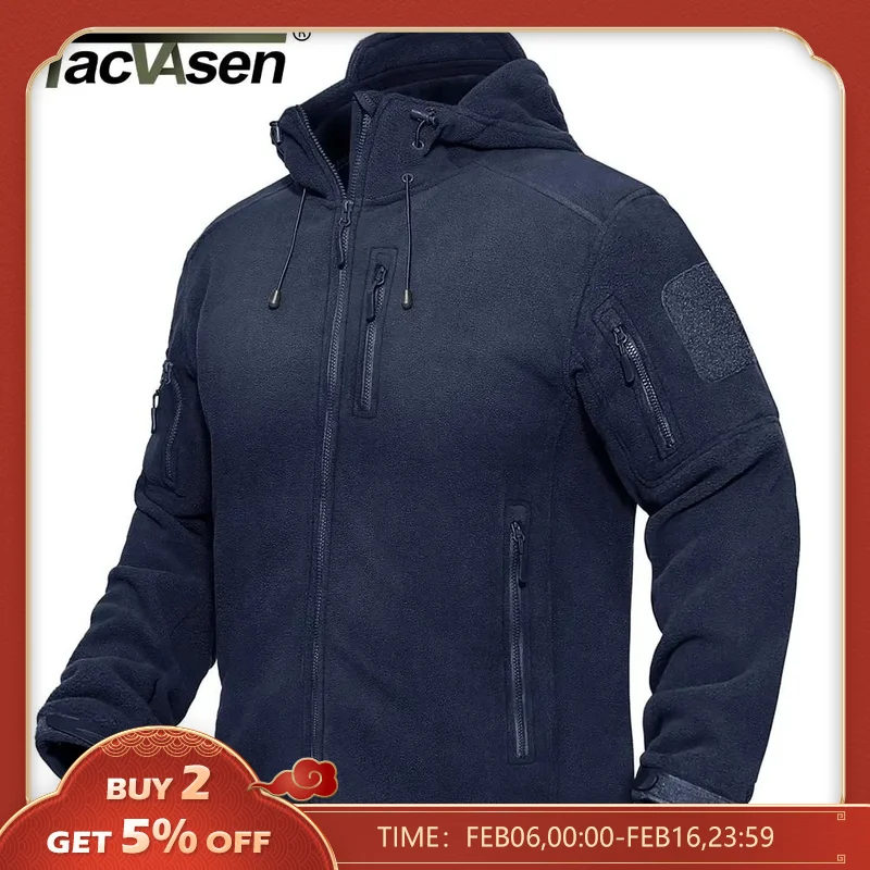 TACVASEN-Men-s-Hiking-Fleece-Hoodie-Jackets-with-5-Zip-Pockets-Military ...