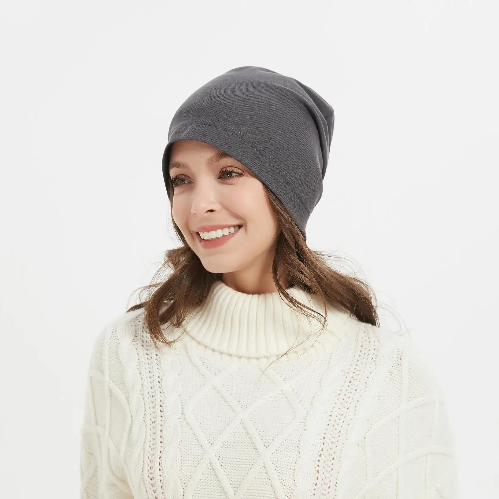 UrGarding-Pure-Silver-Fabric-Liner-Hat-Emf-Head-Protect-Wave-Shielding ...