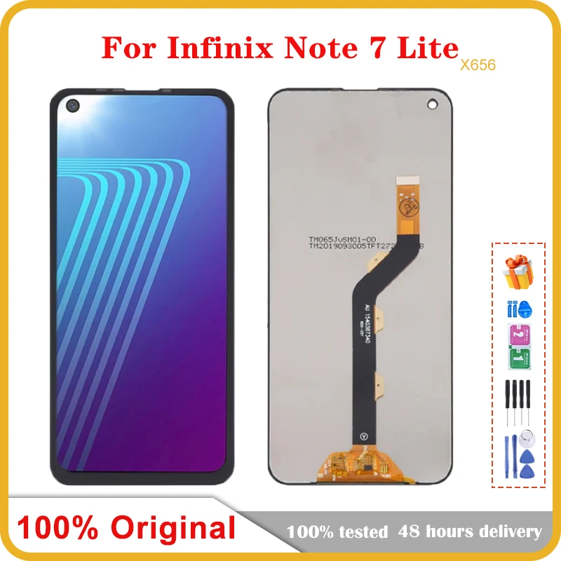 Original-6-6-For-Infinix-Note-7-Lite-LCD-X656-Display-Screen-Touch ...