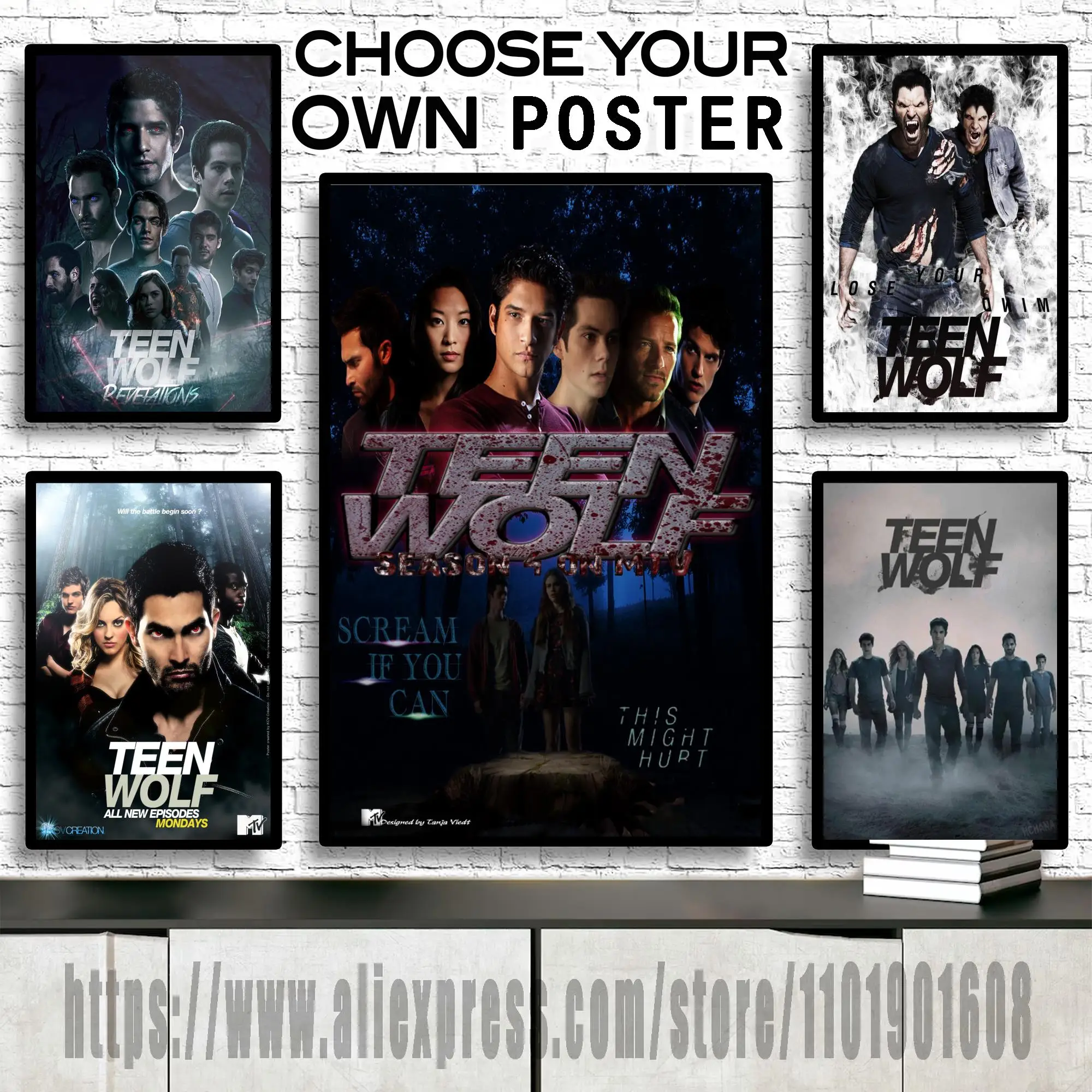 Teen Wolf Poster Season 4