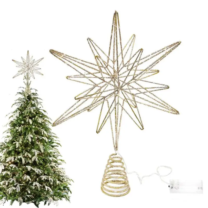 Christmas-Tree-Explo-sion-Star-Decoration-LED-Light-Battery-Powered ...