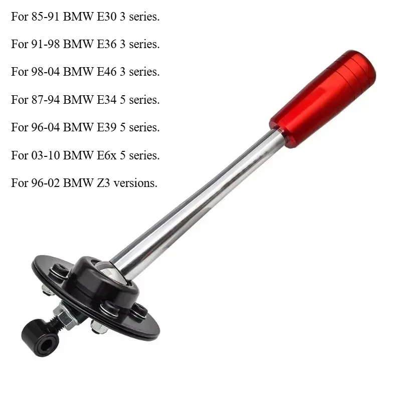 Gear Transmission Short Shifter Lever with Knob Drift Tuning Adjustable ...
