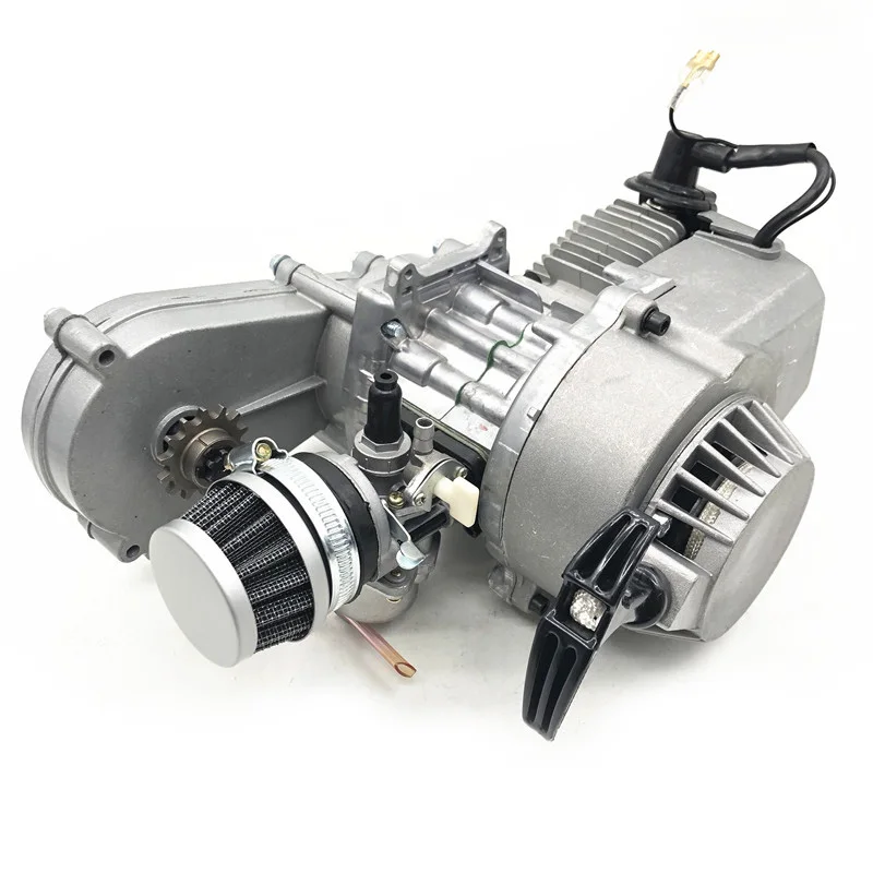 49cc Engine With T8F Gearbox 2 Stroke Gas Motor 44-6 For Mini Pocket ...