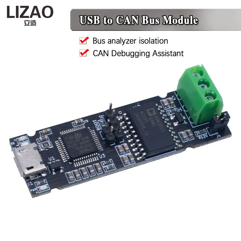 CANable-Pro-device-controller-USB-to-CAN-transceiver-breakout-board ...