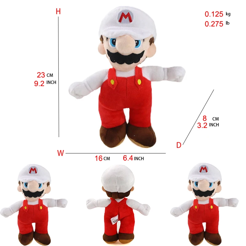 Bowser Mario Plush Toys King K.Rool Meowser Female Bowser Cartoon Game ...