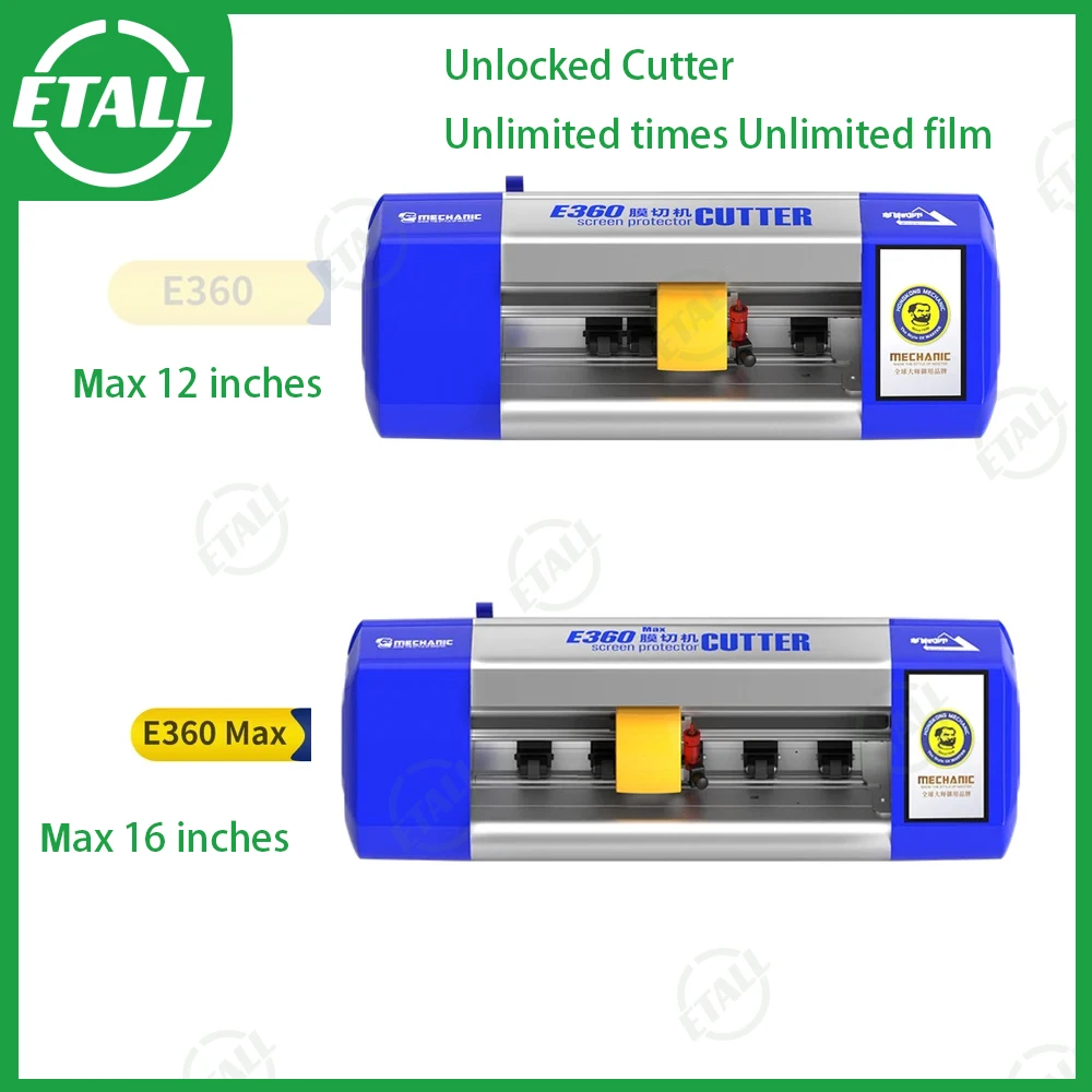 MECHANIC-E360-E360-Max-Film-Cutting-Machine-Unlimited-Cutting-Flexible ...