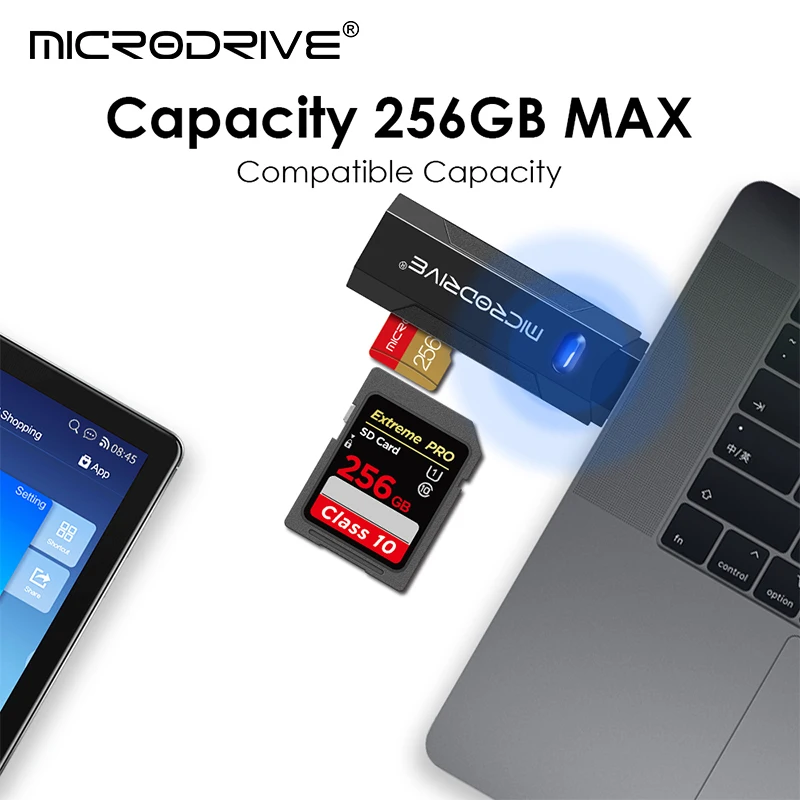 Microdrive Slot On A Desktop