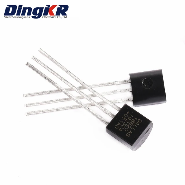 10Db/Tétel Ds18B20 To-92 Sensor Elektronikai Chip 18B20 Chips ...