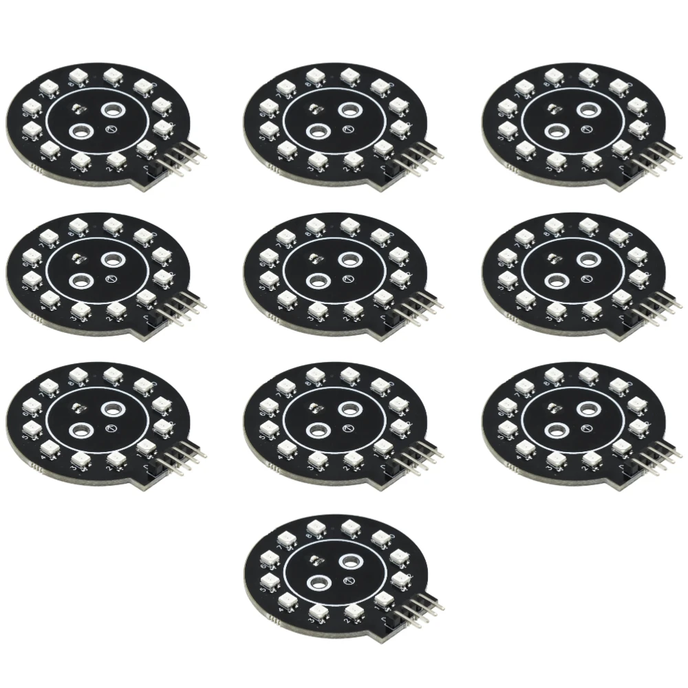 RGB color light panel seven color light module suitable for Arduino ...