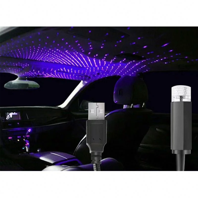 Car-Star-Lights-Full-Of-Stars-USB-Car-Laser-Atmosphere-Indoor-And ...