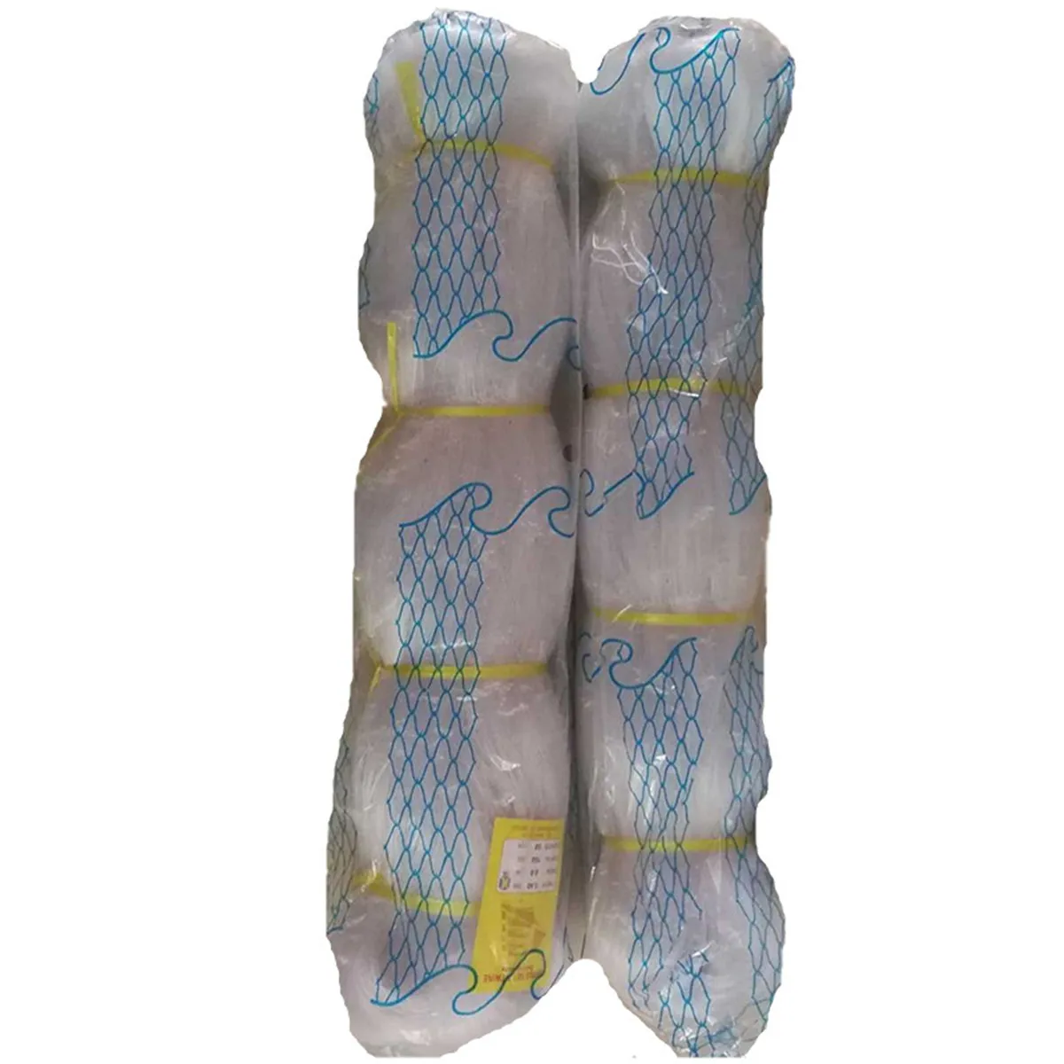 Twine 0.4mm Semi-finished Fish Net 30mm-80mmsq Mesh Size Fishing ...