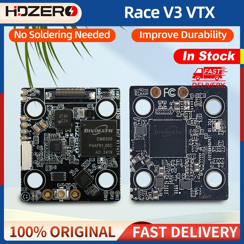 HDZero-Race-V3-5-8Ghz-VTX-Digital-HD-FPV-Video-Transmitter-200mW-720p ...