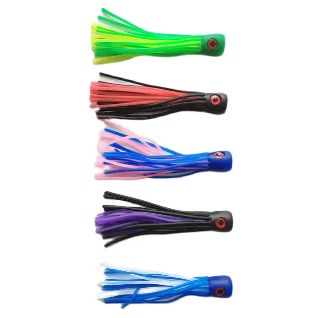 5-Pack Chugger Skirts - Perfect for Tuna, Mahi, Wahoo, and Marlin ...