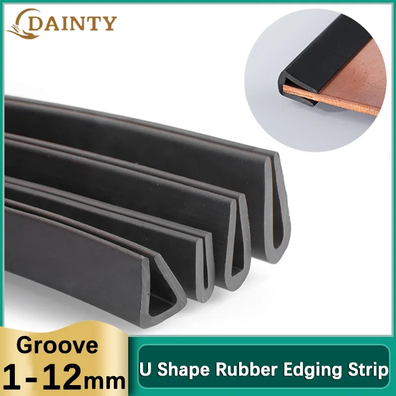 U-Shaped-Rubber-Edging-Strip-Guard-Plate-Mechanical-Sealant-Card-Strip-Glass-Edge-Sealing-For ...