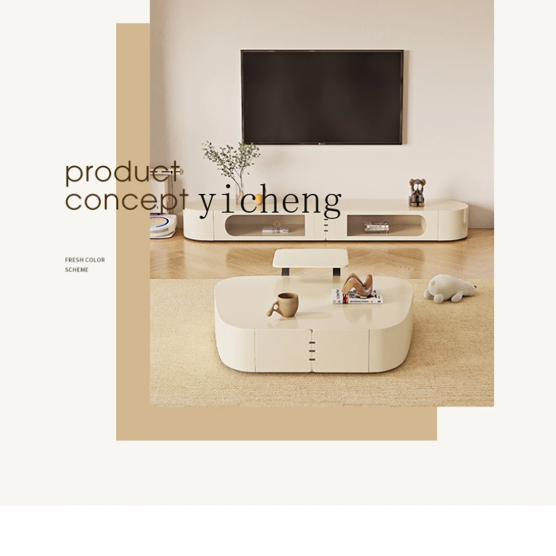 ZK-Coffee-Table-TV-Cabinet-Combination-Cream-Style-Modern-Minimalist ...