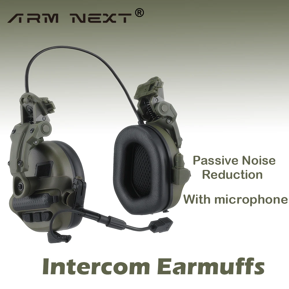 Tactical-Shooting-Headset-Hearing-Protection-Headphones-Microphone ...