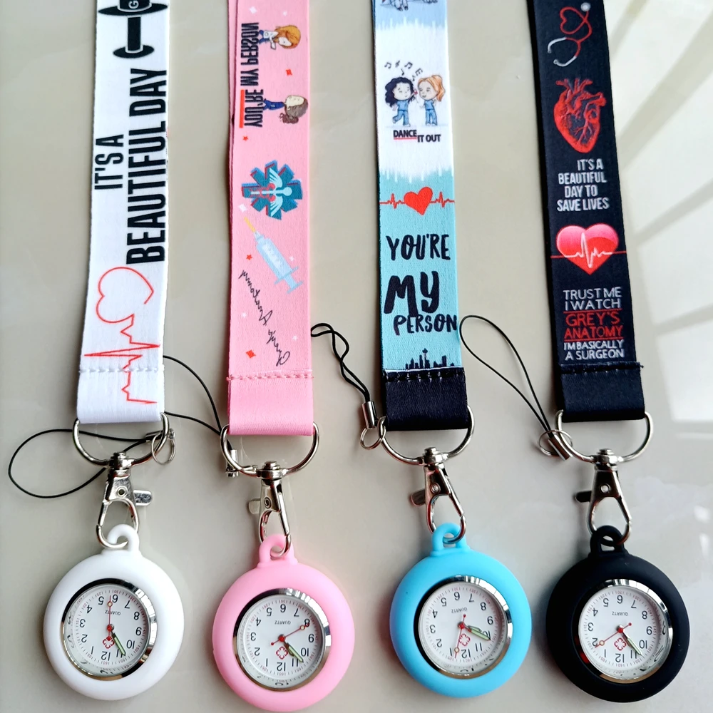 Cartoon Printing Lanyards Rope Keychains Nurse Doctor Hospital Medical ...