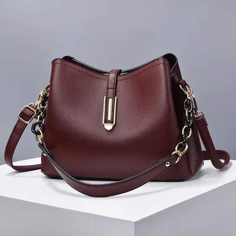 Soft-Leather-Handbags-Women-s-Bags-2024-New-Simple-Small-Square-Bag ...