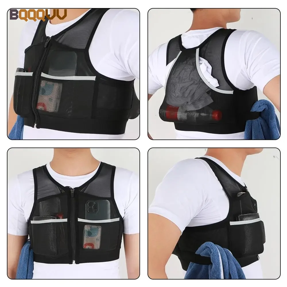 Reflective-Marathon-Vest-Bag-with-Pockets-for-Men-and-Women-Running ...