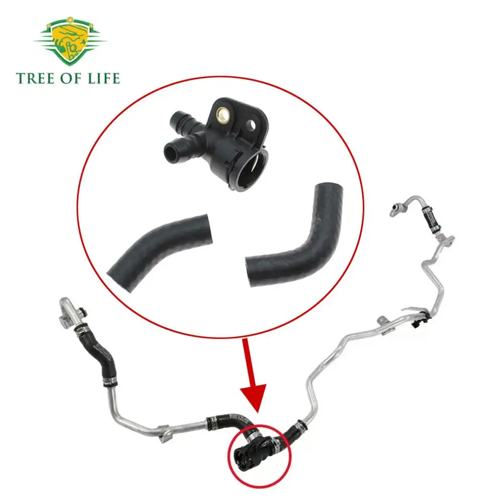 A2762001651 A2762006651 Car Coolant Return Line Hose Connector For ...