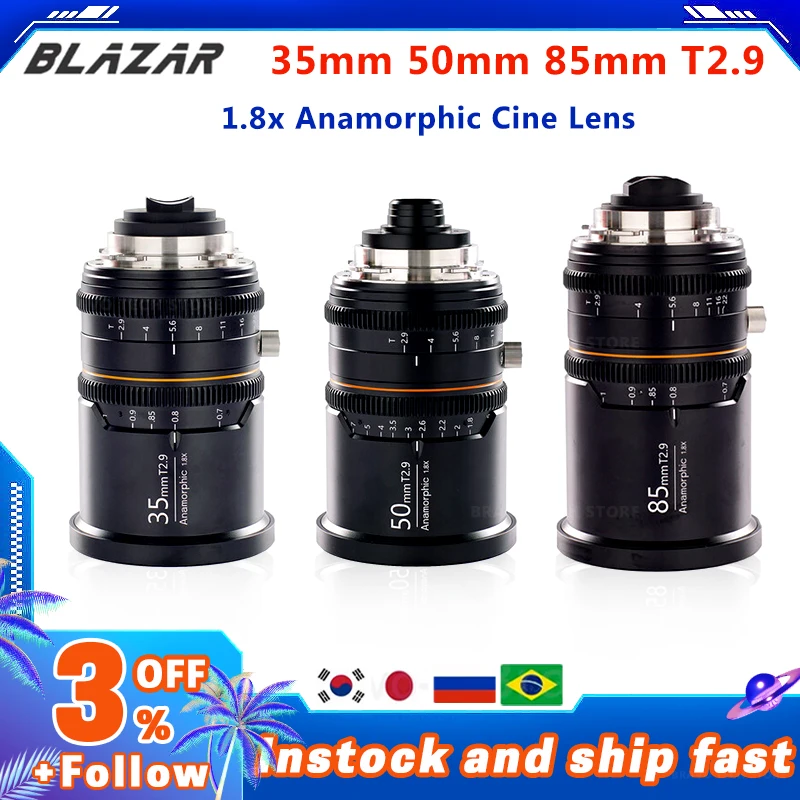 GREAT-JOY-BLAZAR-LENS-35mm-50mm-85mm-T2-9-1-8x-Anamorphic-Cine-Lens-for ...