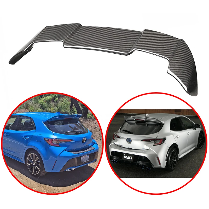 For Toyota Corolla E210 5-Door Hatchback Car Spoiler High Quality ABS ...
