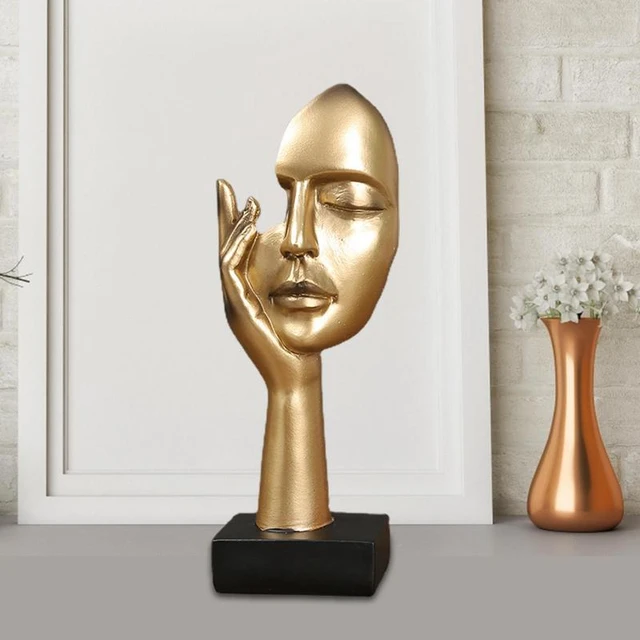 The Thinker Statue Face