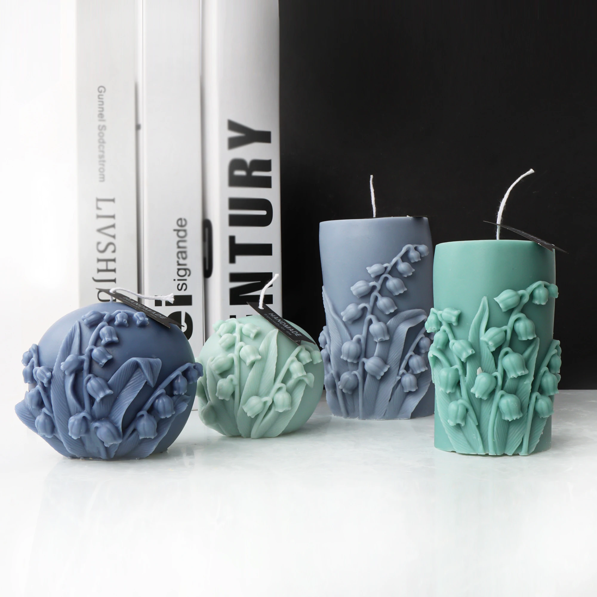 3D-Lilies-of-the-valley-Shape-Candle-Silicone-Molds-Making-Resin-Pillar ...