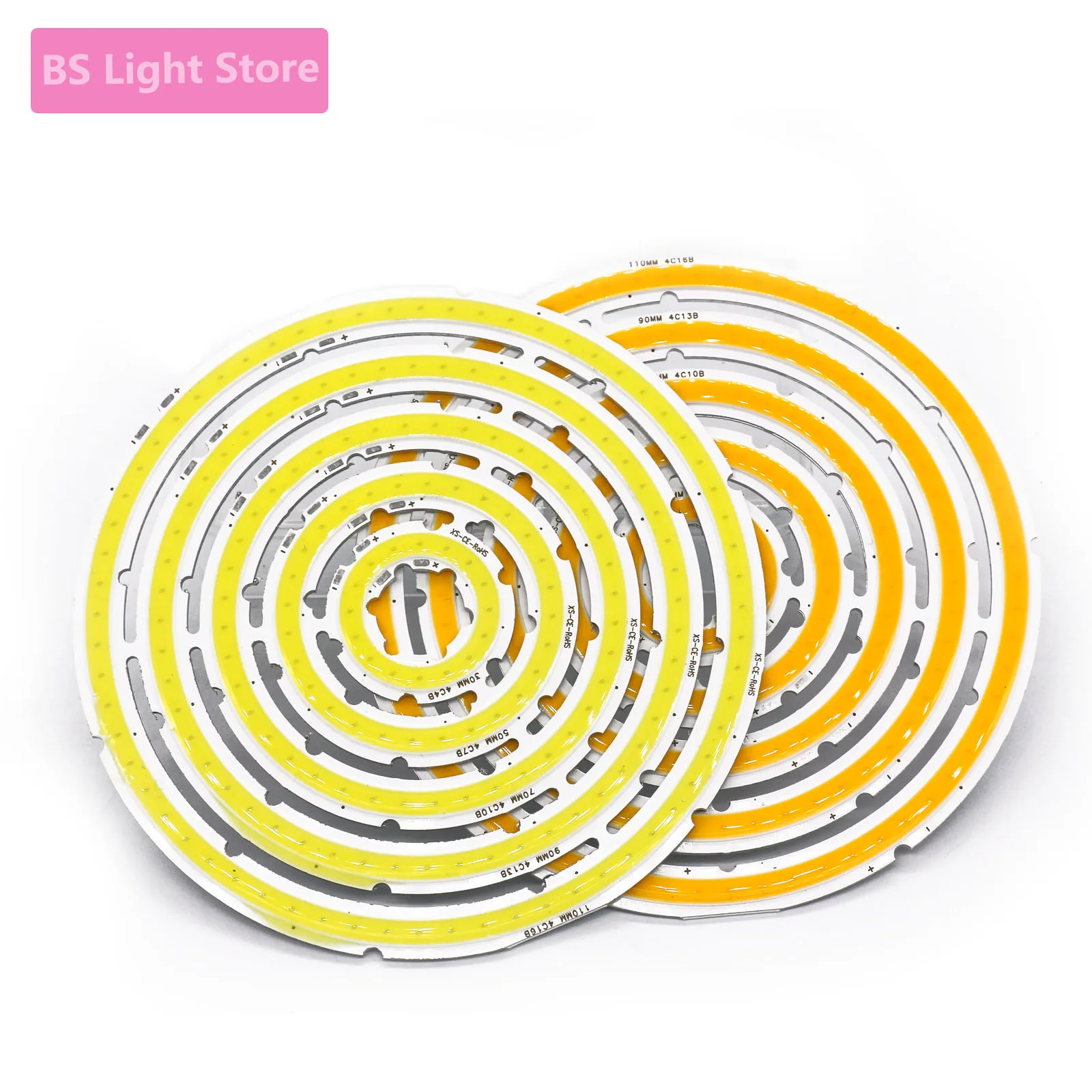 DC12V LED COB light Source2W/3W/4W/5W/6W/7W/8W/9W/10W/11W/12W Angel Eye ...