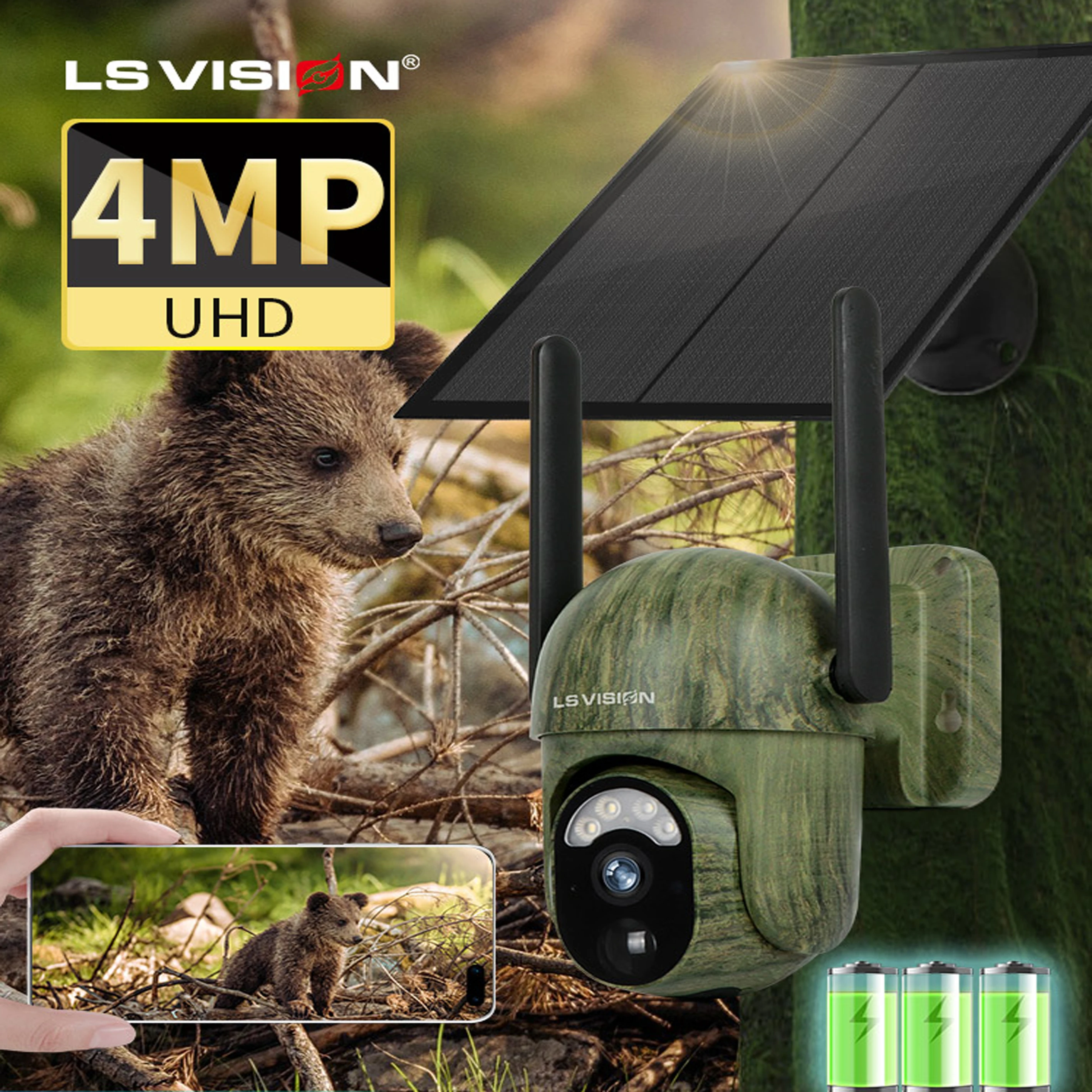 LS-VISION-2K-4G-Solar-Security-Camera-Wireless-Outdoor-Human-Animal ...