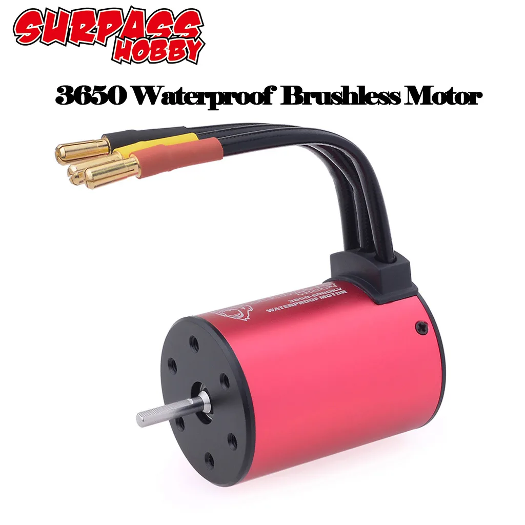 Surpass-Hobby-3650-Waterproof-Brushless-Motor-1650KV-2050KV-3600KV ...