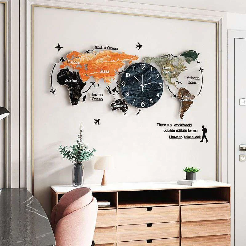 Decoraci-n-de-pared-acr-lica-de-dise-o-creativo-moderno-forma-de-mapa ...