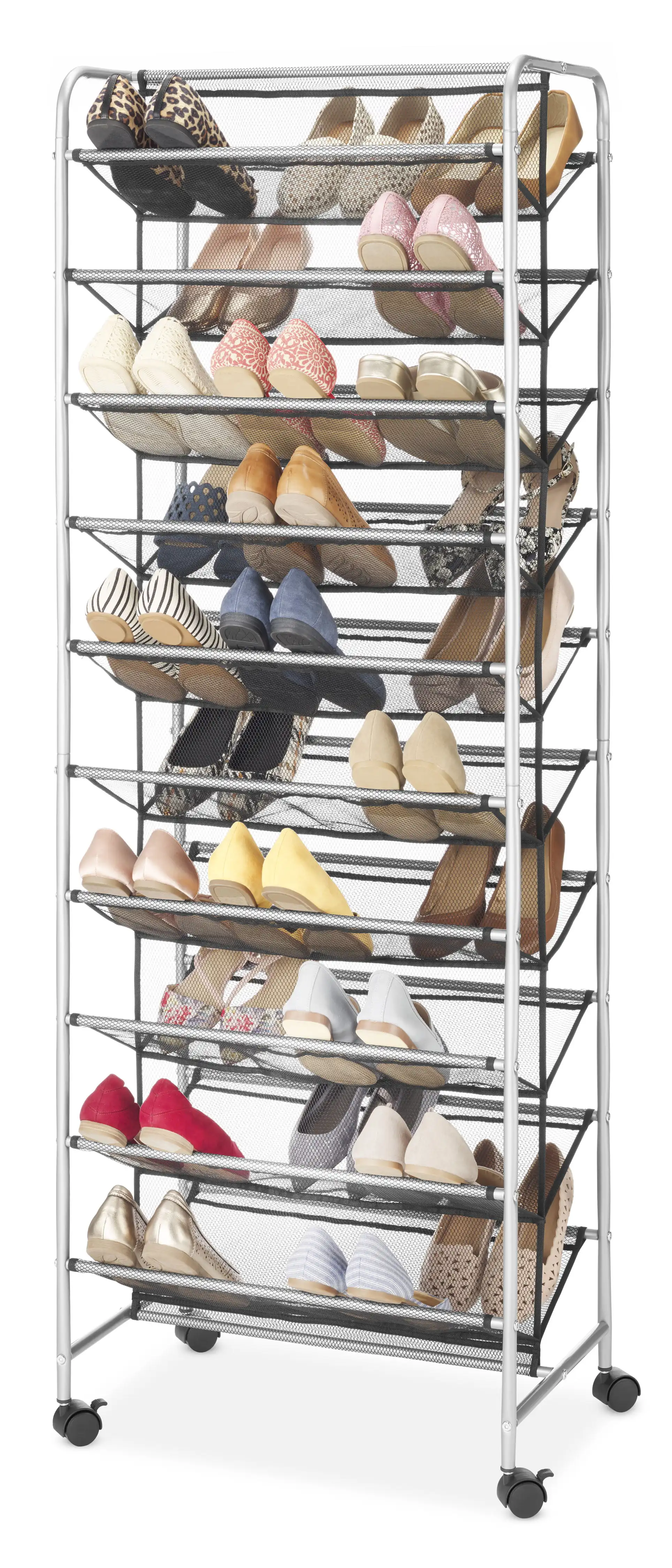 Rolling Shoe Tower