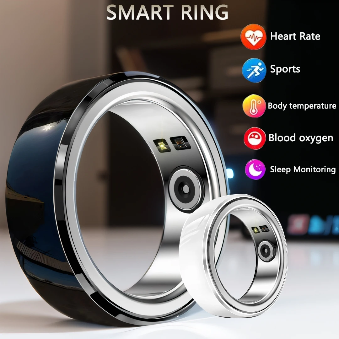 2024-New-NFC-smart-ring-Men-Sports-Fitness-Tracker-women-Waterproof ...
