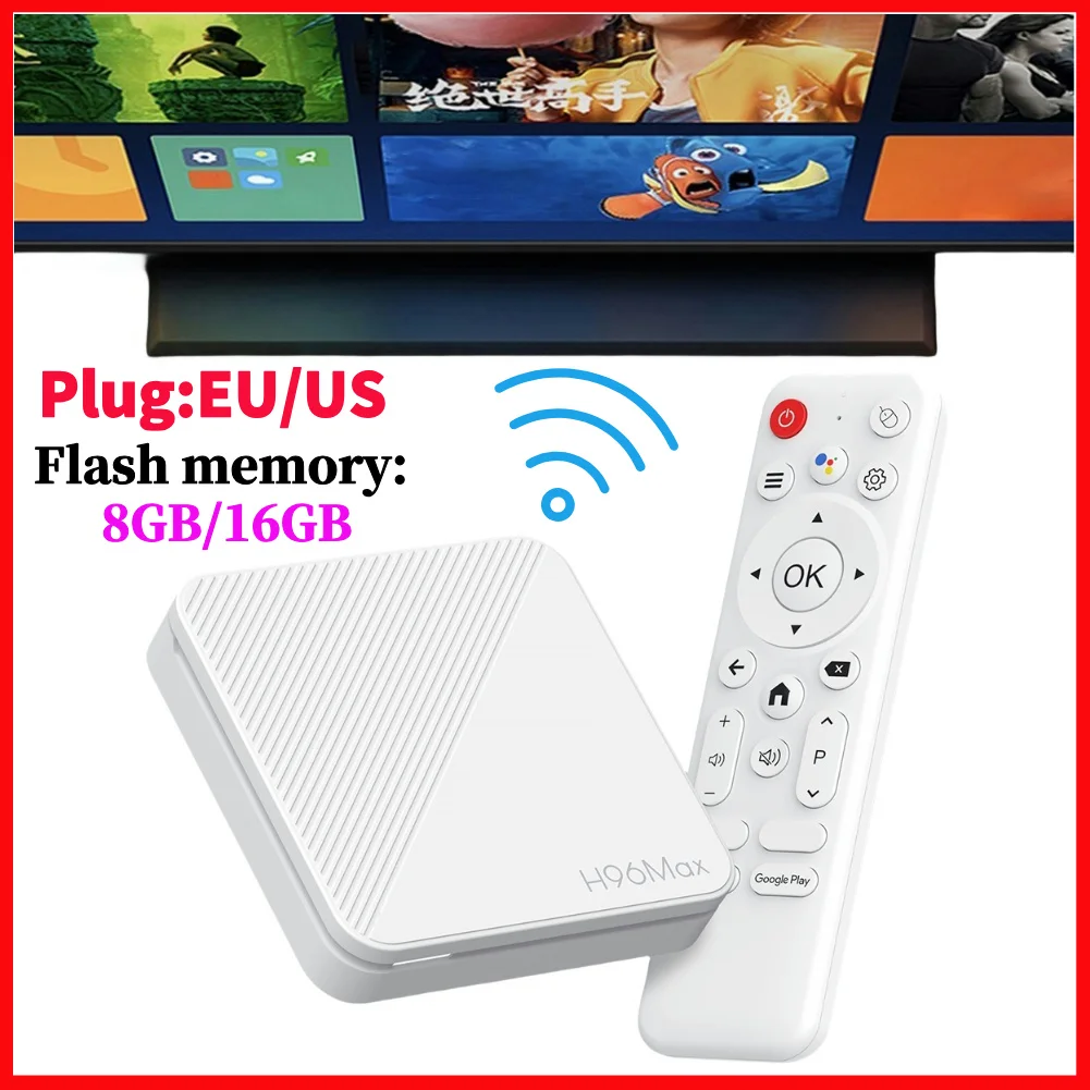 Smart-TV-Box-4K-2GB-RAM-8GB-16GB-ROM-HD-reproductor-multimedia-Android ...