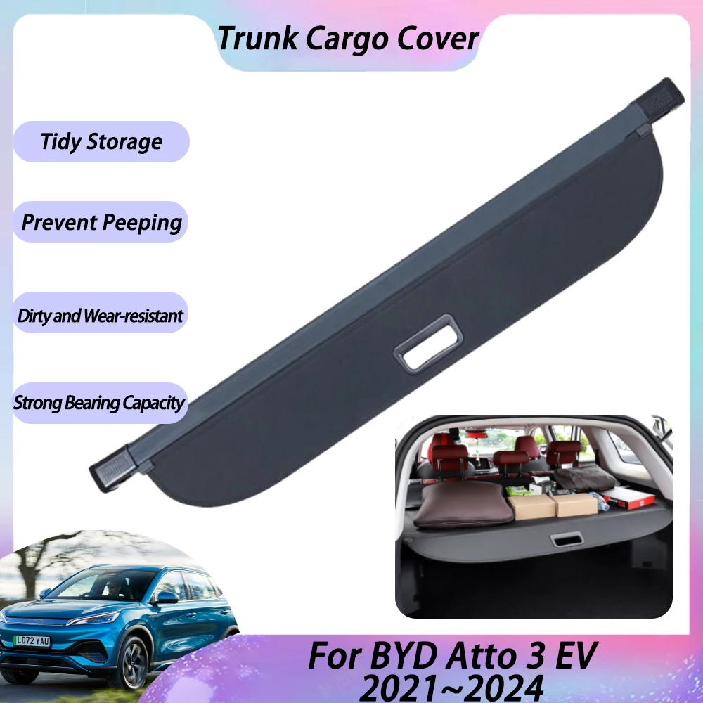 Trunk-Cargo-Cover-for-BYD-Atto-3-Atto3-EV-Yuan-Plus-2021-2022-2023-2024 ...