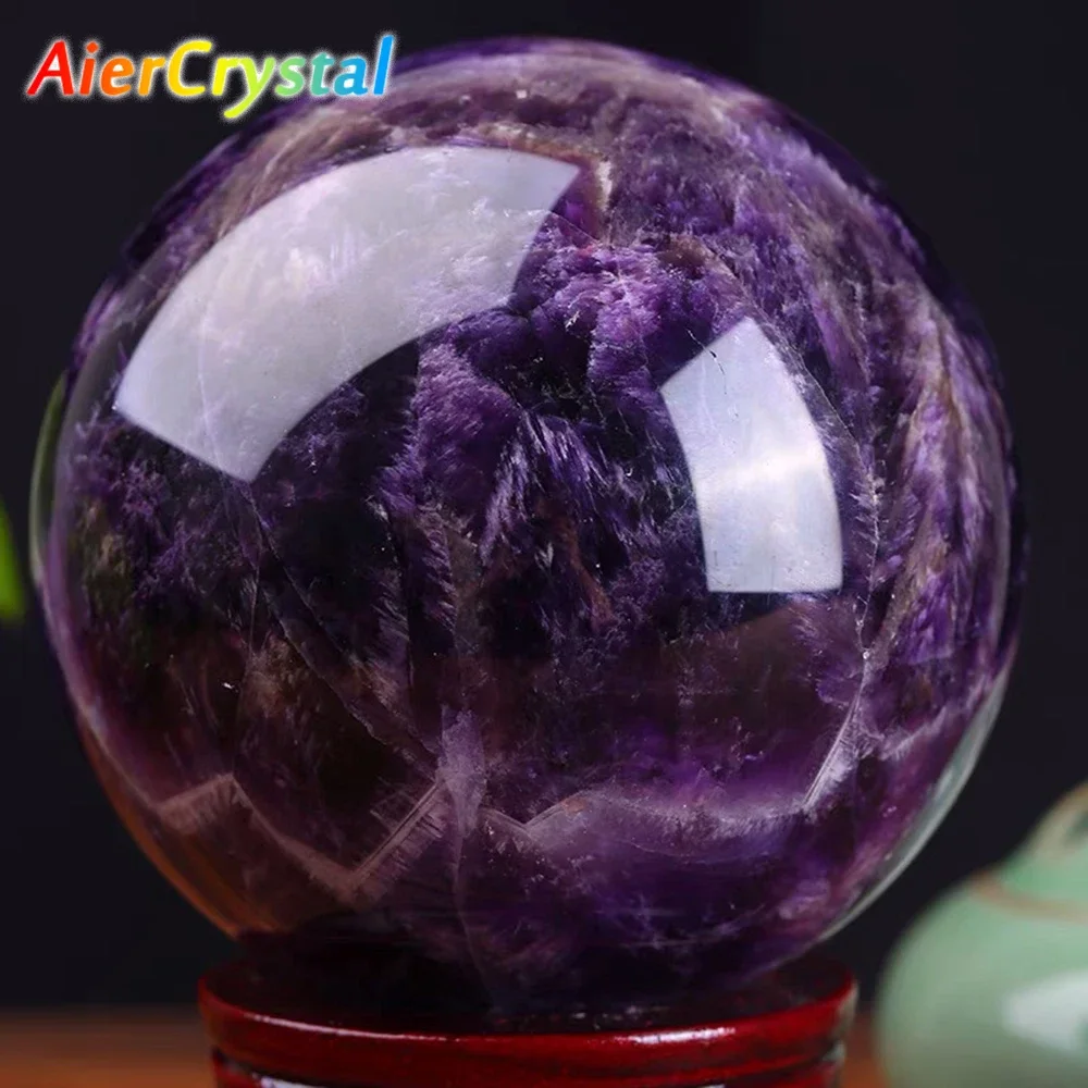 1PC-Natural-Dream-Amethyst-Ball-Polished-Massage-Sphere-Ball-Reiki ...