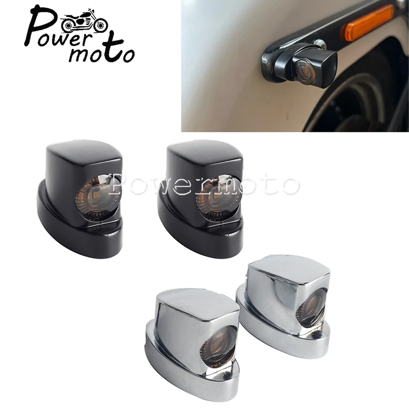 Motorcycle-Fender-Struts-LED-Turn-Signals-Lights-Rear-Turn-Signal-Lamp ...