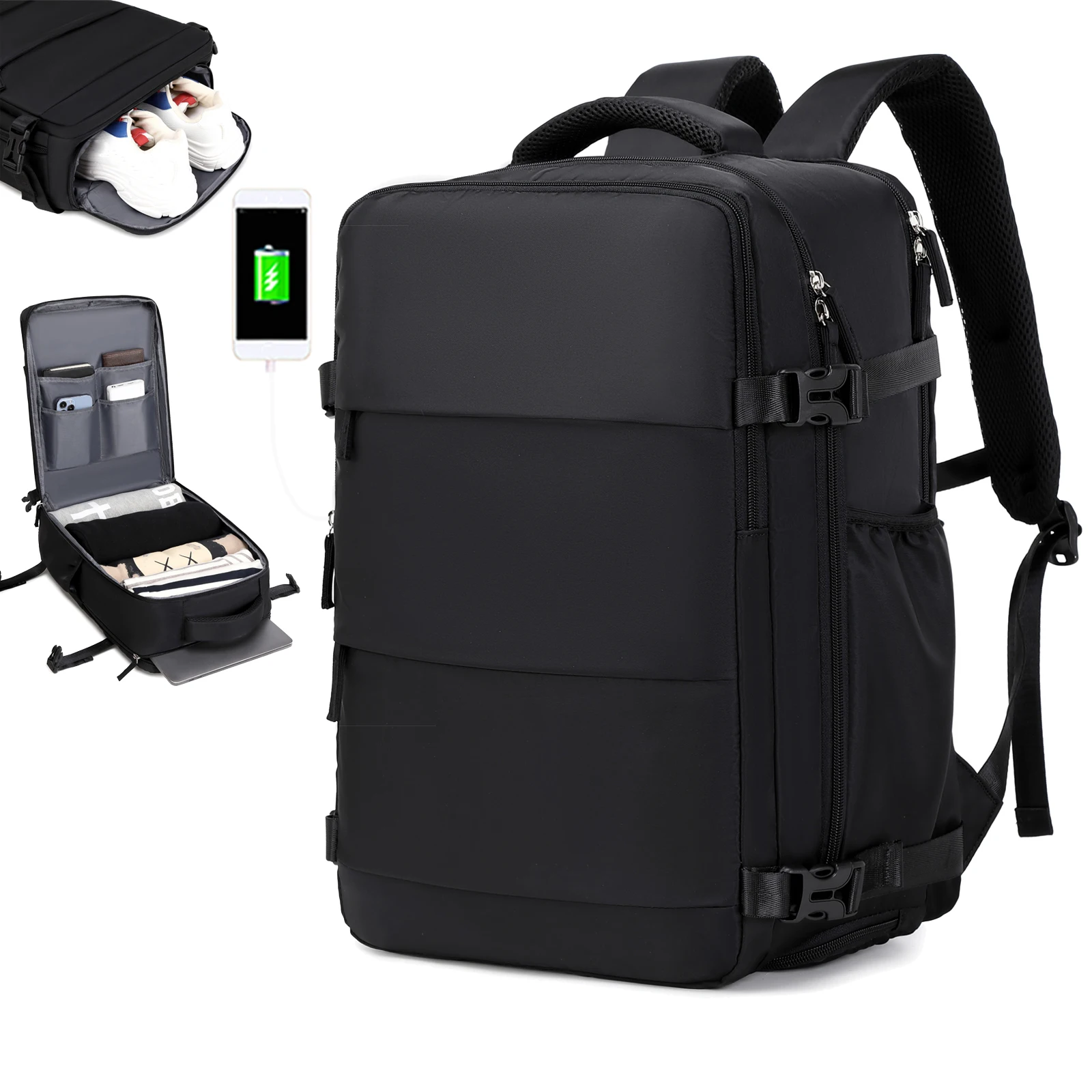 Leisure-travel-backpack-for-men-and-women-waterproof-college-student ...