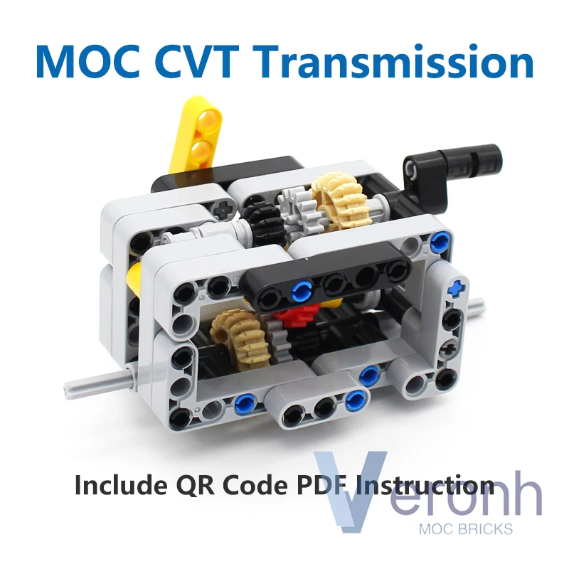 91-PCS-MOC-High-tech-CVT-Transmission-Model-Set-Building-Blocks ...